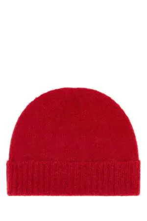 VIVIENNE WESTWOOD Alpaca Blend Beanie Hat - Red