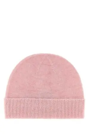 VIVIENNE WESTWOOD Alpaca Blend Fluffy Beanie Hat - Pink