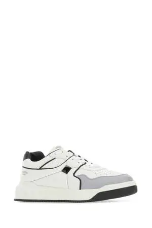 Valentino Garavani Nappa Leather One Stud Sneakers - Multicolor