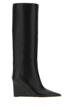 JIMMY CHOO Leather Blake Boots - Black