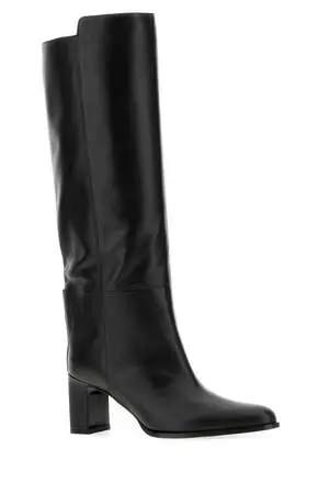 JIMMY CHOO Leather Caly Boots