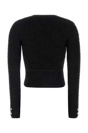 Alessandra Rich Boucle Cardigan