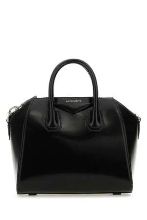 Givenchy Leather Mini Antigona Handbag - Black