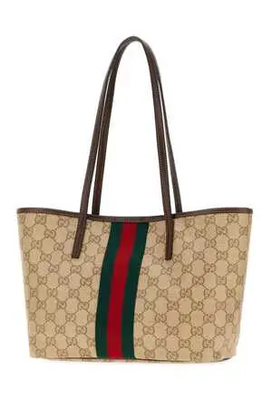 Gucci Printed Canvas Small Tribeca Shopping Bag