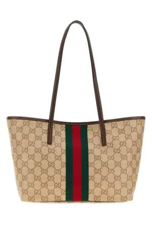 Gucci Printed Canvas Small Tribeca Shopping Bag - Multicolor