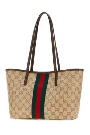Gucci Printed Canvas Small Tribeca Shopping Bag - Multicolor