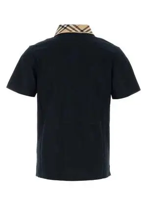 Burberry Slate Piquet Polo Shirt
