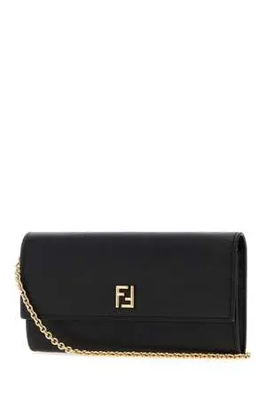 Fendi Leather Ff Wallet