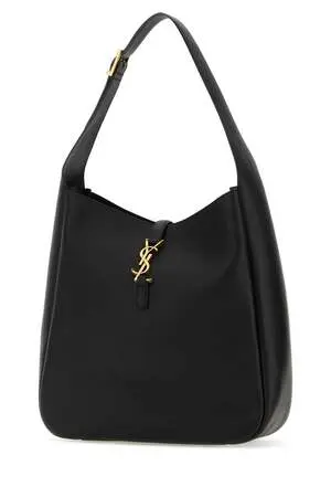 Saint Laurent Leather Large Le 5 À 7 Shoulder Bag - Black