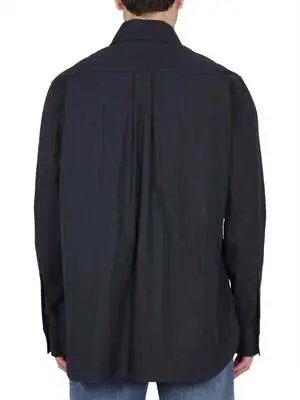 Bottega Veneta Camicia In Twill Di Cotone
