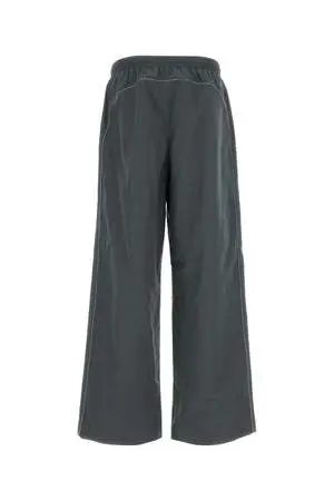 Balenciaga Dark Grey Cotton And Nylon Joggers