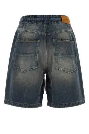Amiri Denim Bermuda Shorts - Blue