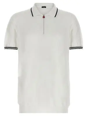 Kiton Ciro' Polo Shirt - White