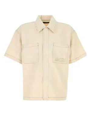 Amiri Ivory Denim Shirt - White