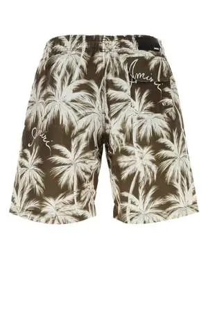 Amiri Printed Polyester Swimming Shorts - Multicolor