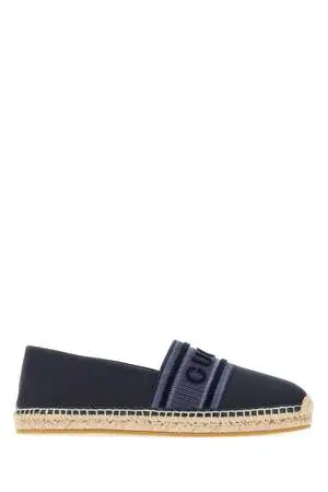 Gucci Navy Canvas Espadrilles - Blue