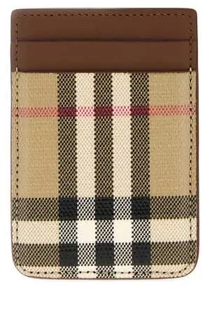 Burberry Printed Canvas Card Holder - Multicolor