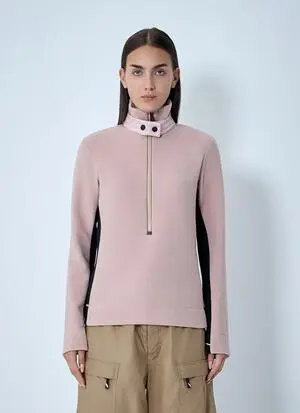 Moncler Contrast Panel Sweatshirt
