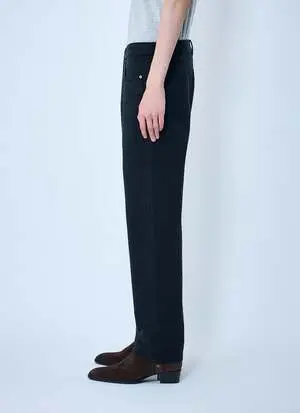 Saint Laurent Loose Straight Denim Pants