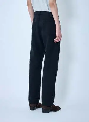 Saint Laurent Loose Straight Denim Pants
