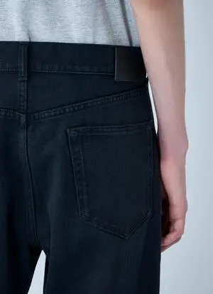 Saint Laurent Loose Straight Denim Pants