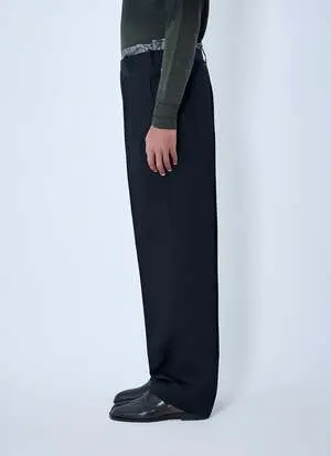 MAISON MARGIELA Wool Pleated Pants