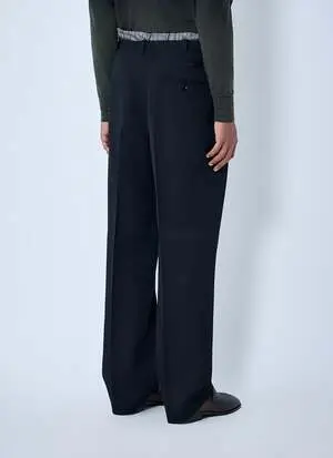 MAISON MARGIELA Wool Pleated Pants