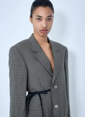 Balenciaga Wrap Tailored Blazer