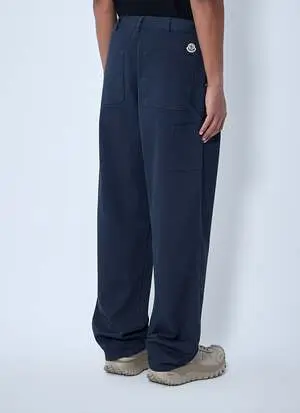 Moncler Relaxed-fit Cargo Pants - Blue