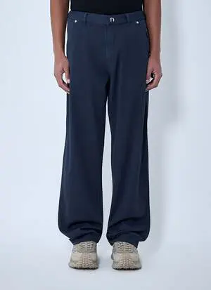 Moncler Relaxed-fit Cargo Pants - Blue
