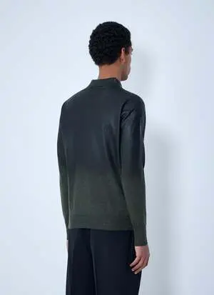 MAISON MARGIELA Long Sleeve Polo Shirt