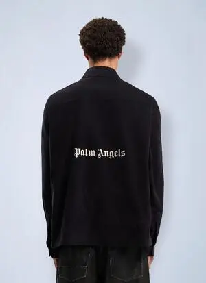 Palm Angels Classic Logo Corduroy Overshirt