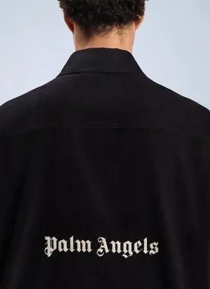 Palm Angels Classic Logo Corduroy Overshirt