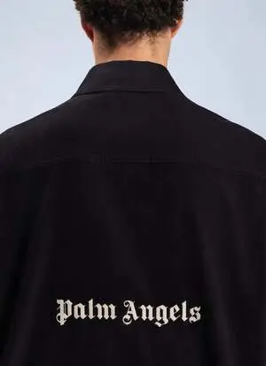 Palm Angels Classic Logo Corduroy Overshirt