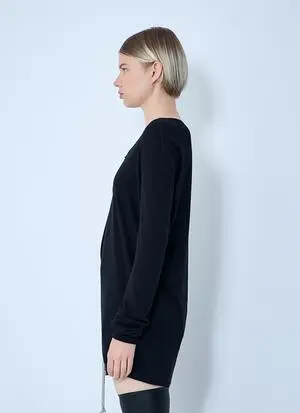 Rick Owens Hiked Long Sleeve Top