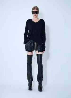Rick Owens Hiked Long Sleeve Top