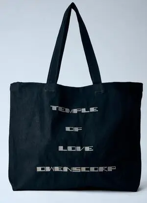 Rick Owens Canvas Tote Bag - Black