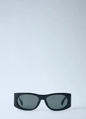 Jacquemus Rectangular Frame Sunglasses - Black