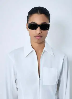 Jacquemus Rectangular Frame Sunglasses