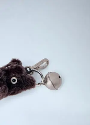 Acne Studios Teddy Bear Keychain