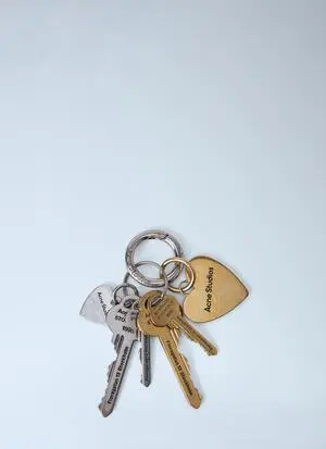 Acne Studios Engraved Keyring Set