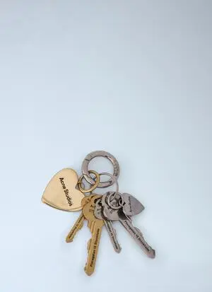 Acne Studios Engraved Keyring Set