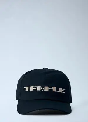Rick Owens Embroidered Logo Cap - Black