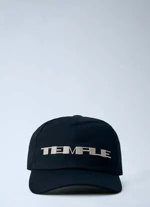 Rick Owens Embroidered Logo Cap - Black