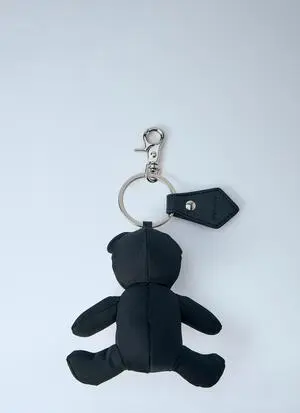 VIVIENNE WESTWOOD Bear Keychain With Logo Plaque