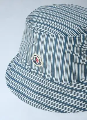 Moncler Striped Bucket Hat