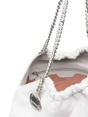 Stella McCartney Chain Shoulder Bag - White