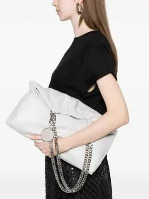 Stella McCartney Chain Shoulder Bag - White