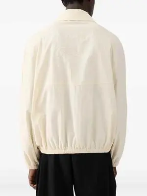 Jacquemus Zip-up Windbreaker - White