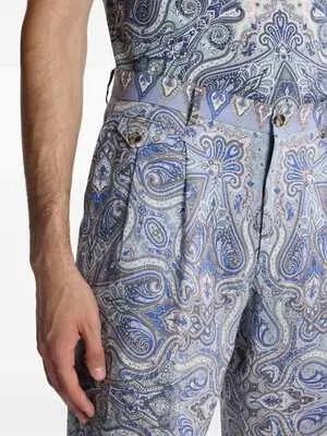 Etro Paisley Print Shorts